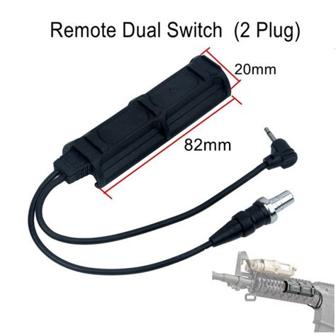Peq 15 And M3l Night Evolution Remote Dual Switch 2 Plug Tactical