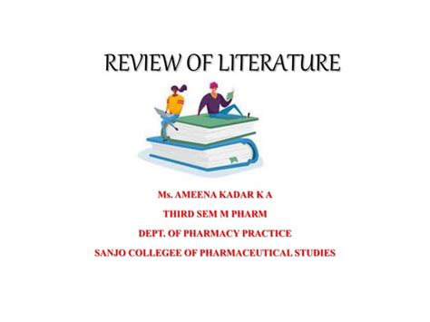 Review Of Literature And Sources Of Information Pptx