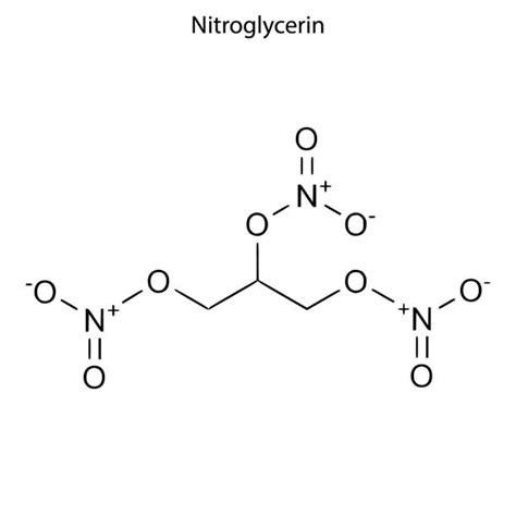 Nitroglycerin Structure