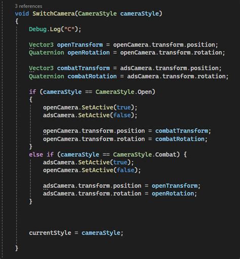 How To Cinemachine Transitioning To Ads While Pointing The Same Way Unity Engine Unity
