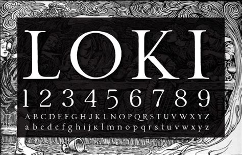 Loki Font A Free Sans Serif Script Loki Font A Free Sans Serif Script