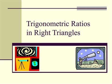 Trigonometric Ratios Of Special Angles Pptx
