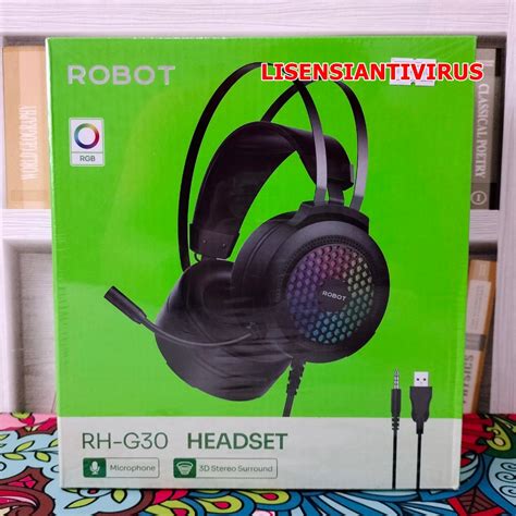 Jual Headset Gaming Robot Headset Robot Wired Rh G30 Rh G30 Jack 3 5mm Shopee Indonesia