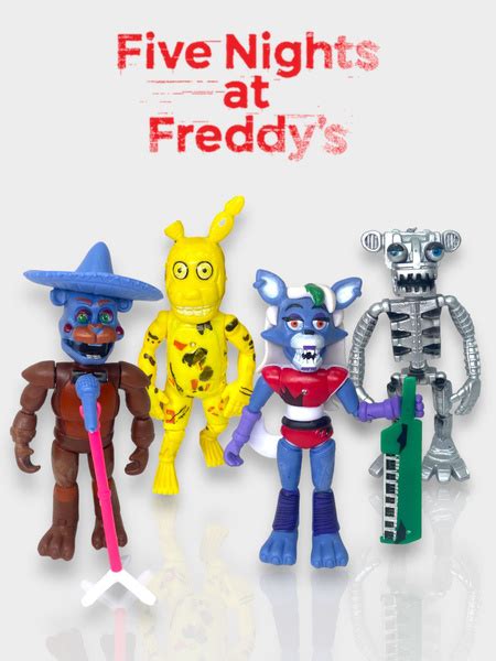 Набор фигурок Аниматроники Five Nights at Freddy's Пять ночей у Фредди ...