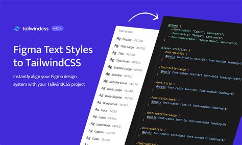 Export Text Styles For Tailwindcss V4 Figma