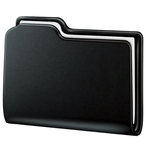 Black Folder Png Images 100