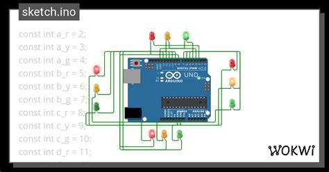 4 Junction Wokwi Esp32 Stm32 Arduino Simulator