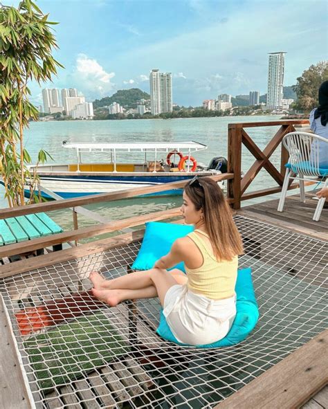 Biru Biru On The Island Hae Sea Views And Ombre Drinks In Penang