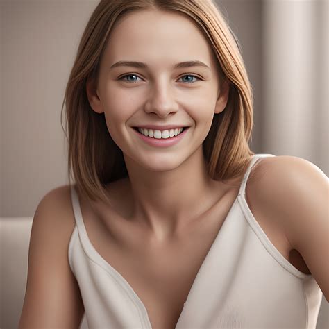 Download Ai Generated Girl Smile Royalty Free Stock Illustration
