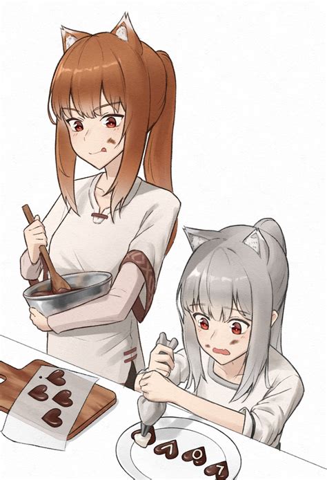 Holo And Myuri Spice And Wolf Drawn By Koide 7285 Danbooru