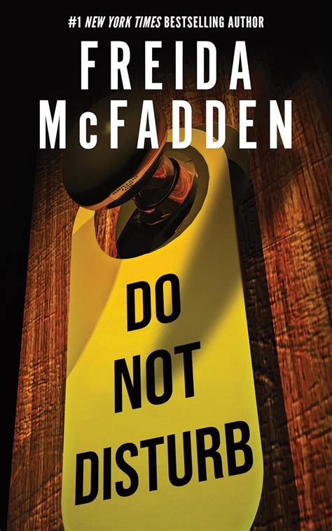 Do Not Disturb 9781464227288 Mcfadden Freida Books