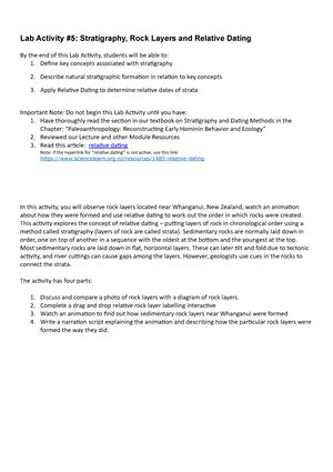 Lab Activity Primate Taxonomy Recognize And Assess The Features Necessary To Guide
