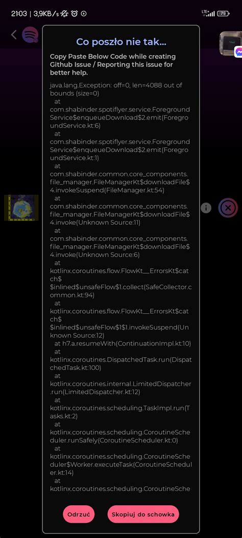 [bug] an issue with downloading · issue 2605 · shabinder spotiflyer