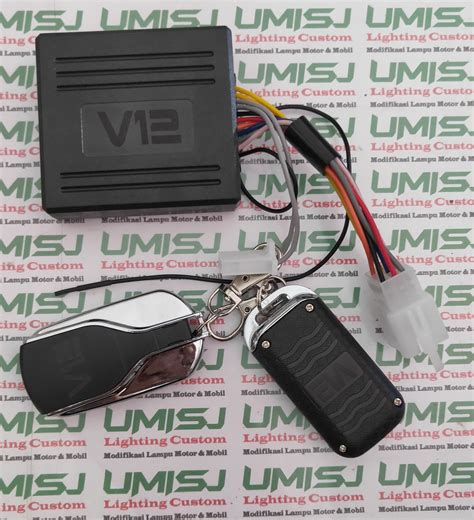 Alarm Motor Dengan Remot Umisj Lighting Custom Jogja