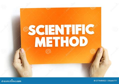 Scientific Method Is An Empirical Method Of Acquiring Knowledge That Has Characterized The