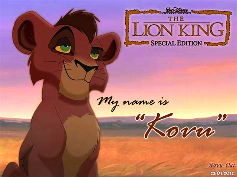 Kovu Cute Cub Wallpaper The Lion King Cubs Wallpaper Fanpop