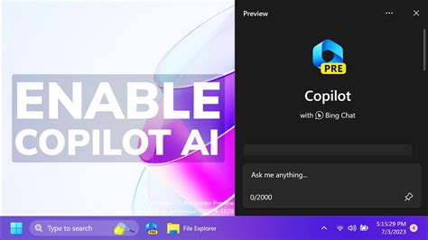 How To Enable New Copilot AI In Windows 11 23493 YouTube