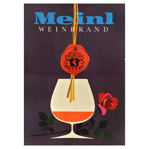 Original Vintage Advertising Poster Drink Beer Moderately Cockerel Bier