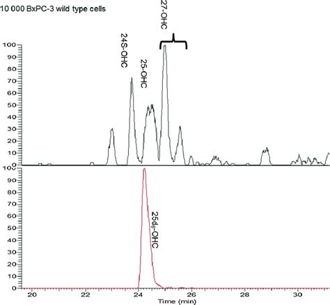 Extracted Ion Chromatogram Eic From Ms Ms Analysis Of Derivatized Download Scientific Diagram