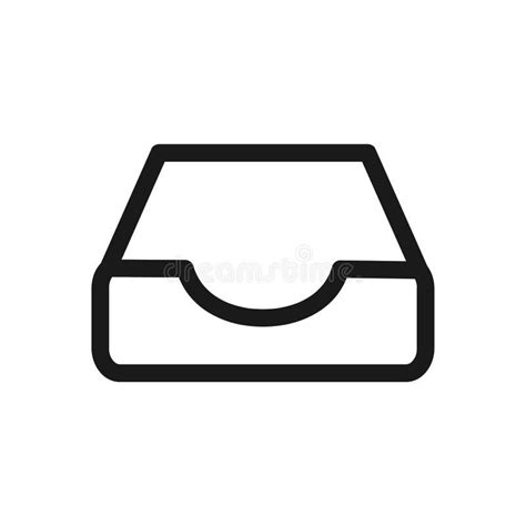 Inbox Line Simple Icon Stock Illustrations 1064 Inbox Line Simple Icon Stock Illustrations