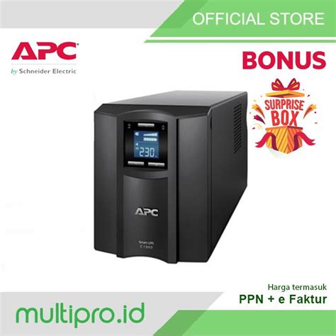 Jual UPS APC SMC1500IC Smart UPS C 1500VA LCD 230V With SmartConnect Shopee Indonesia