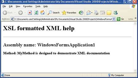 Documentation Made Easy With C And Xml C Tutorial Developer Fusion