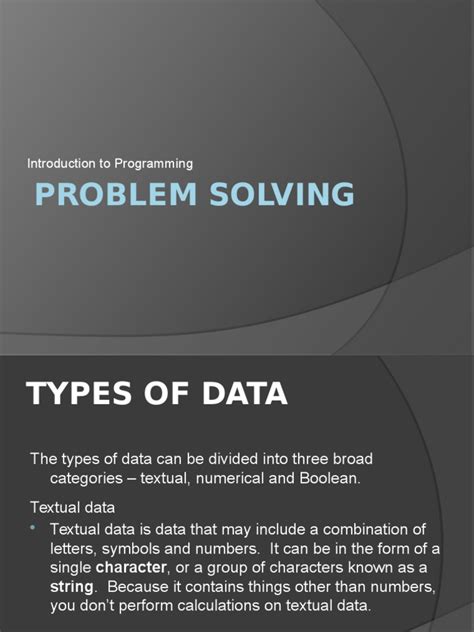 Problem Solving Part Ii Pdf Algorithms Pi