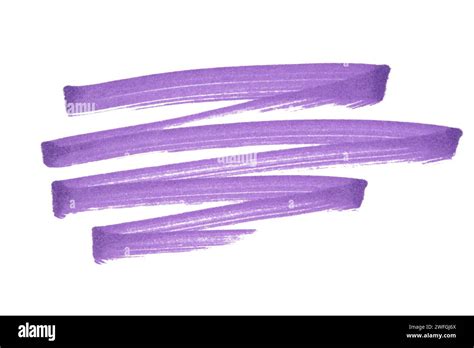 Highlight Pen Brush Purple For Marker Highlighter Brush Marking For