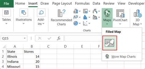 Insert Us Map In Excel