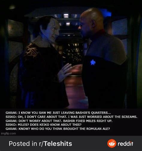 Garak And Sisko R Deepspacenine