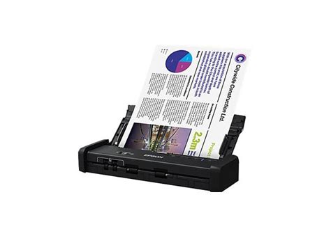 Epson Ds 320 Portable Duplex Document Scanner Recertified B11b243201 N Document Scanners