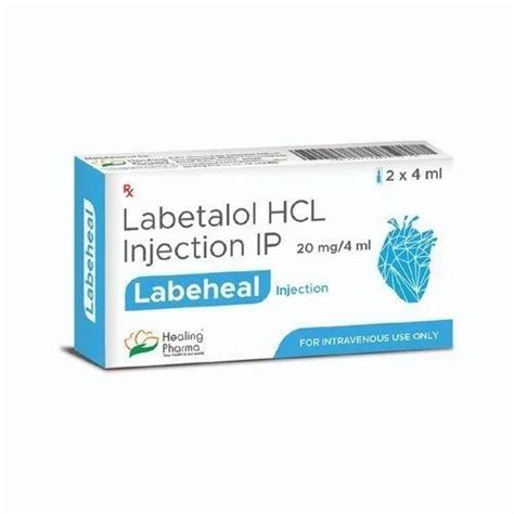 Labetalol Hcl Injection 20mg At ₹ 220vial Lobet Injection In Nagpur Id 2852878930233