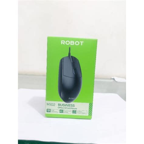 Jual Robot M100 M102 Mouse Usb Kabel 1200dpi Shopee Indonesia