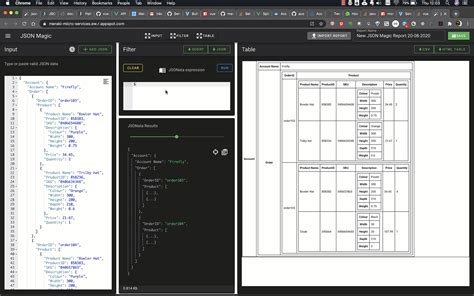 Postman V1 With Json Magic Json To Csv And Tables Automatically The Meraki Community