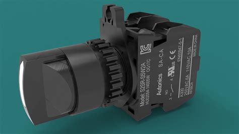 3d Selector Switch Button Turbosquid 2070273