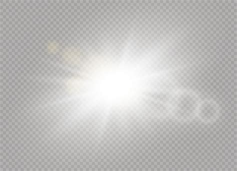 Glow Light Effect Premium Vector