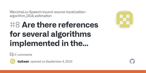 are there references for several algorithms implemented in the code