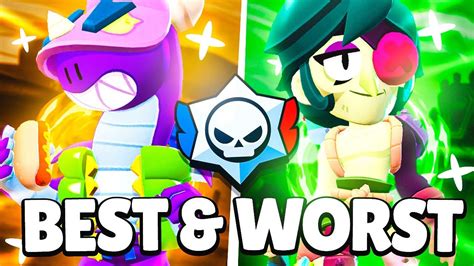 Spenlc Brawl Stars The Best Worst Brawlers For Ranked