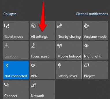 How To Turn On Bluetooth On Windows Action Center