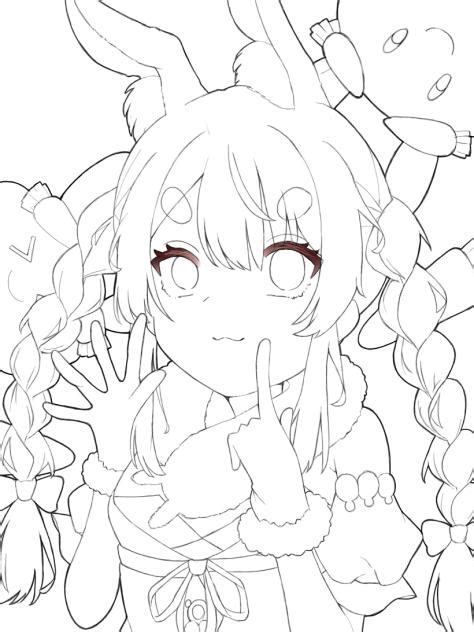 ぺこら線画 ibisPaint