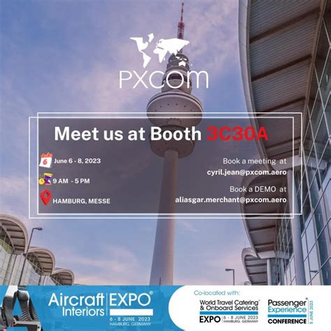 Pxcoms Cutting Edge Digital Services Take Off At Aix2023 Pxcom Onboard Digital Services