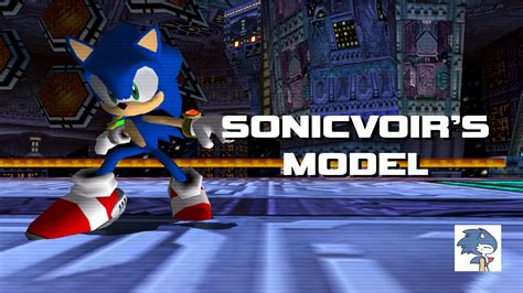 Sonicvoirs Sonic Model Mod For Sonic Adventure 2 Sa2 Mods