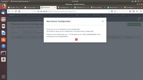 invalid token error while communicating through r splunk community