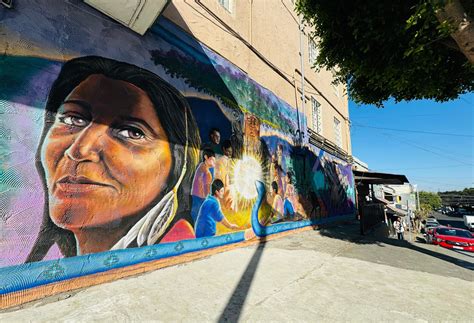 Inauguran Primer Mural Indígena De Tijuana Sobre La Avenida Revolución
