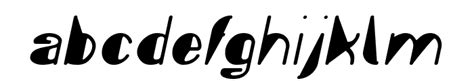 Fashion Style Italic Font What Font Is