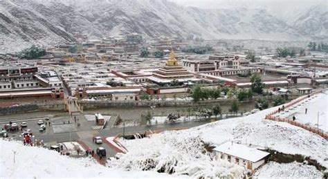 甘肅人可知道有個地方叫秋雪中的拉卜楞寺 每日頭條