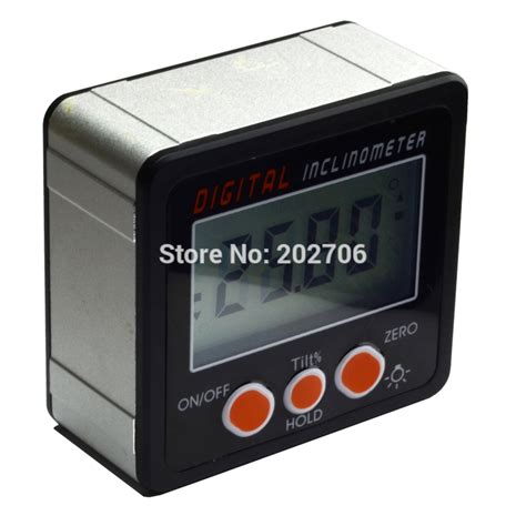 Ip54 Water Proof Protractor With Back Light Inclin Vicedeal