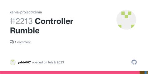 Controller Rumble · Issue 2213 · Xenia Projectxenia · Github