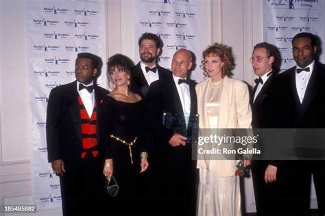 244 Patrick Stewart Marina Sirtis Photos And High Res Pictures Getty Images