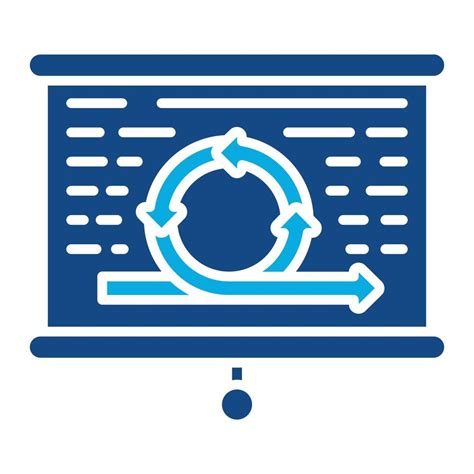 Scrum Task Board Glyph Two Color Icon 17612209 Vector Art At Vecteezy